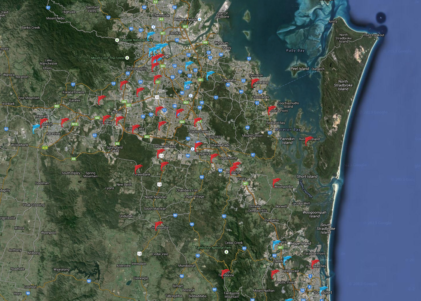 The Pool Maps – 1000pools